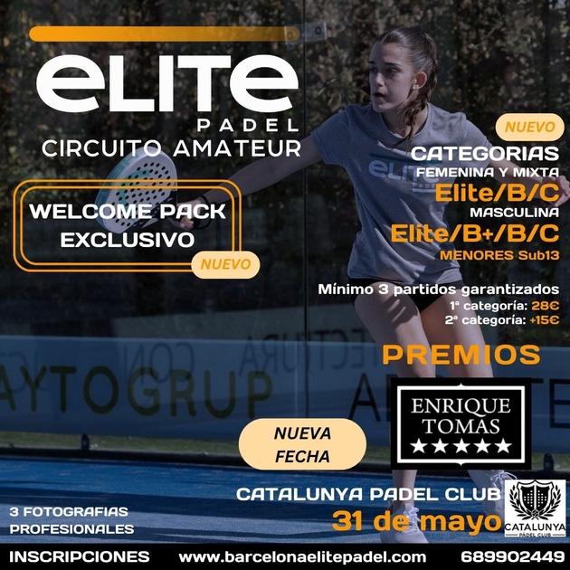 IV PRUEBA ELITE PÀDEL 2025 | BARCELONA ELITE PADEL